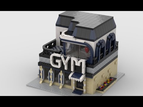 Lego Modular GYM MOC - YouTube