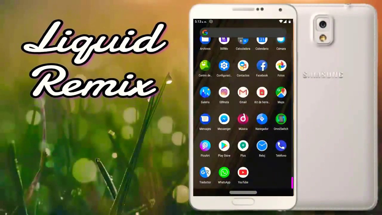 ROM Liquid Remix Android Oreo para Galaxy Note 3 - YouTube