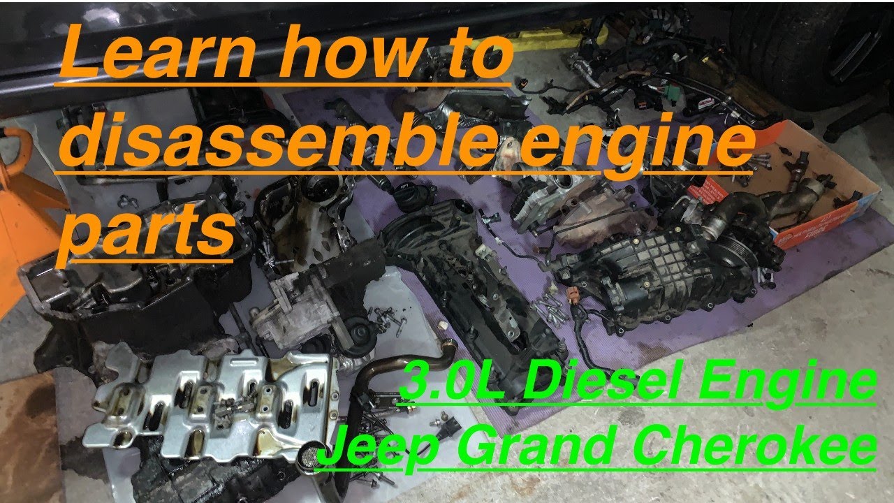 [KM]Learn how to disassemble engine parts - YouTube