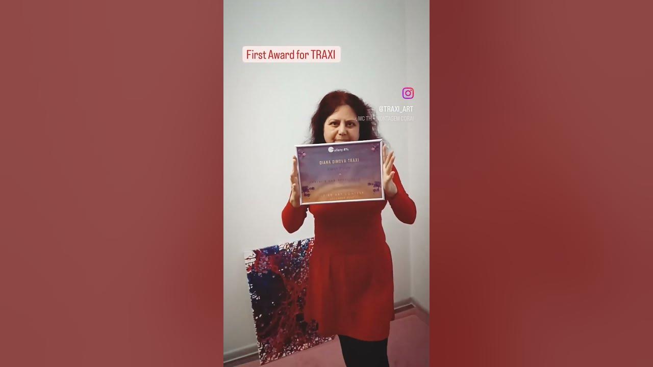 Художничката Диана Димова Traxi Спечели Престижната Първа награда в