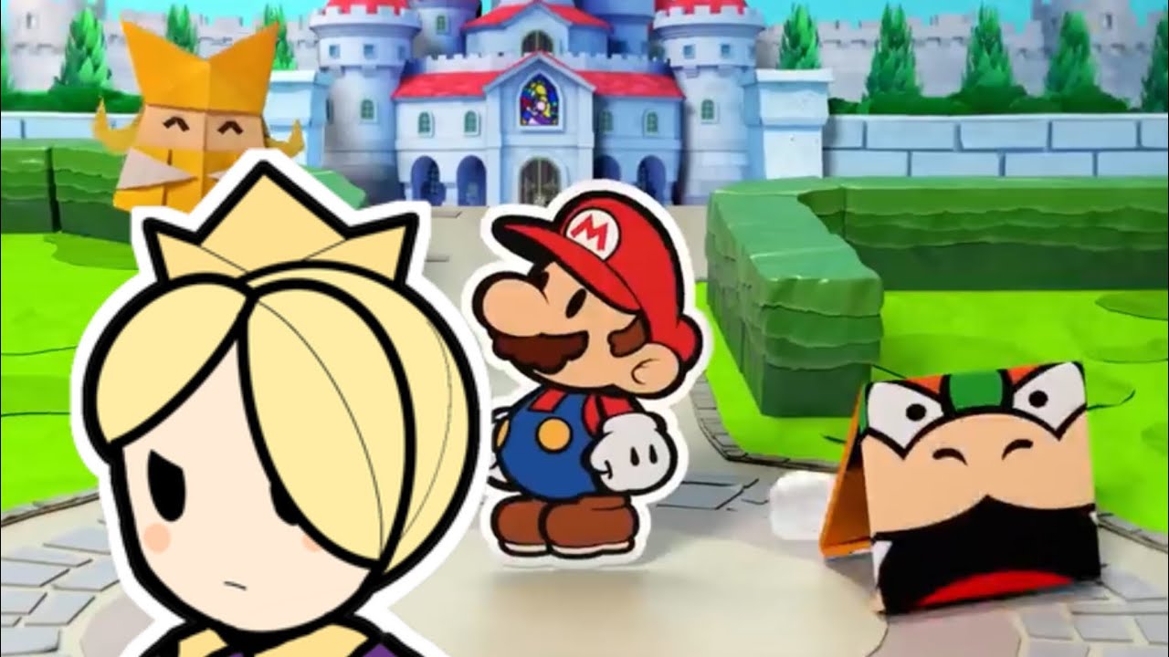 King Olly Reacts - Paper Mario: the Origami King Trailer - YouTube