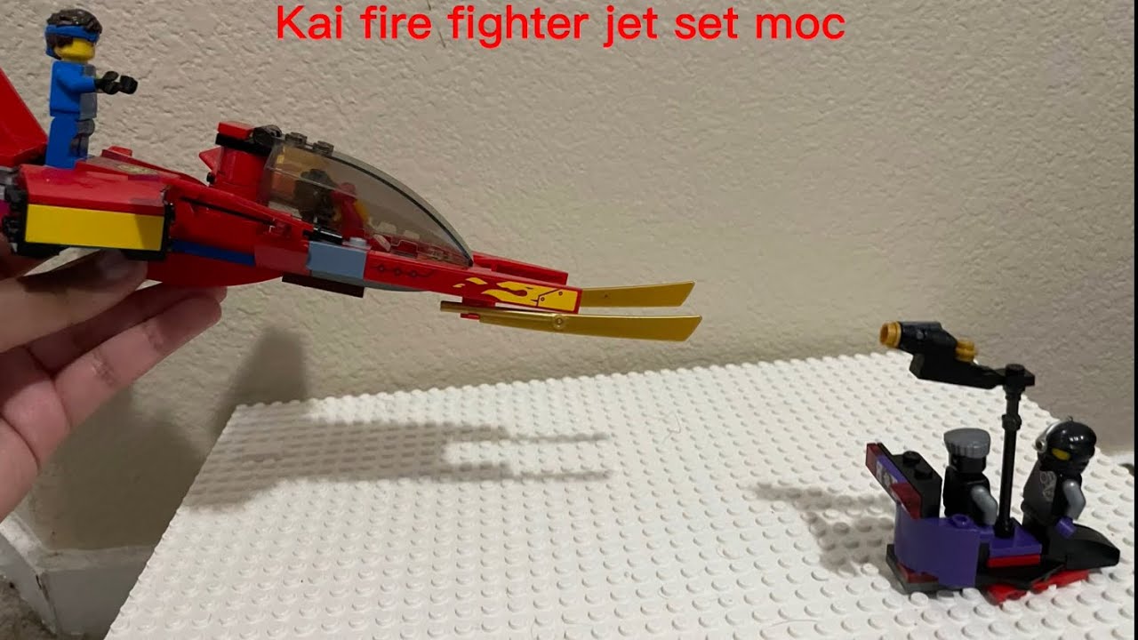 Lego ninjago kai fire fighter moc - YouTube