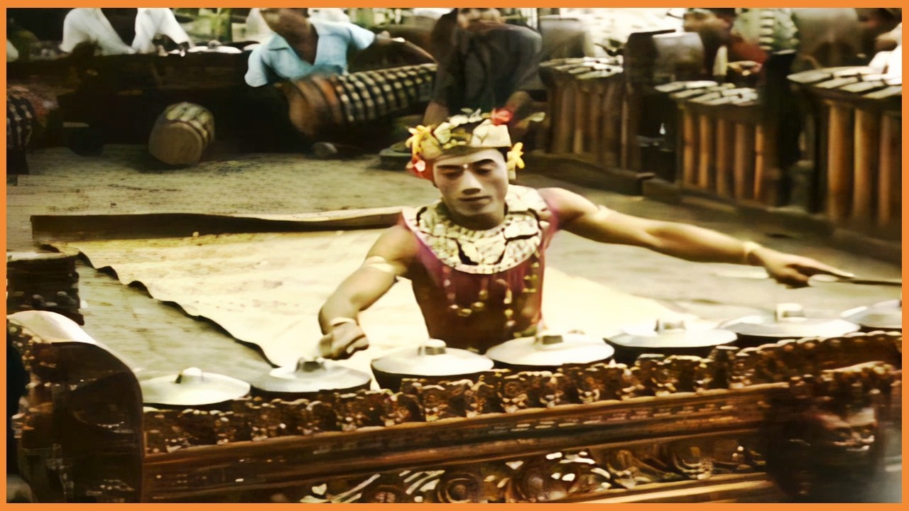 Tari Kebyar Terompong - I Wayan Rindi 1955 - YouTube