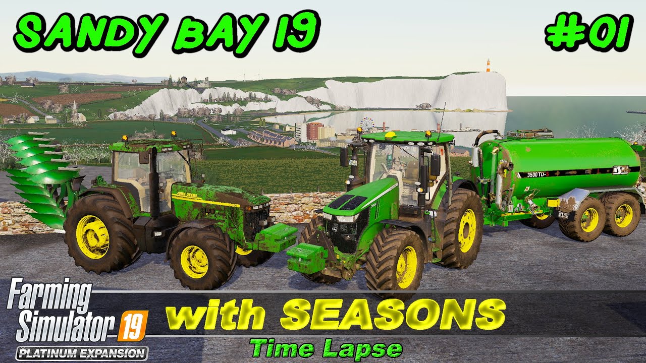 Starting a Farm in Sandy Bay. Plowing, Spreading Lime & Slurry ...