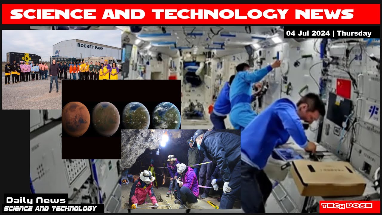 Science And Technology Daily News|04 Jul 2024 - YouTube