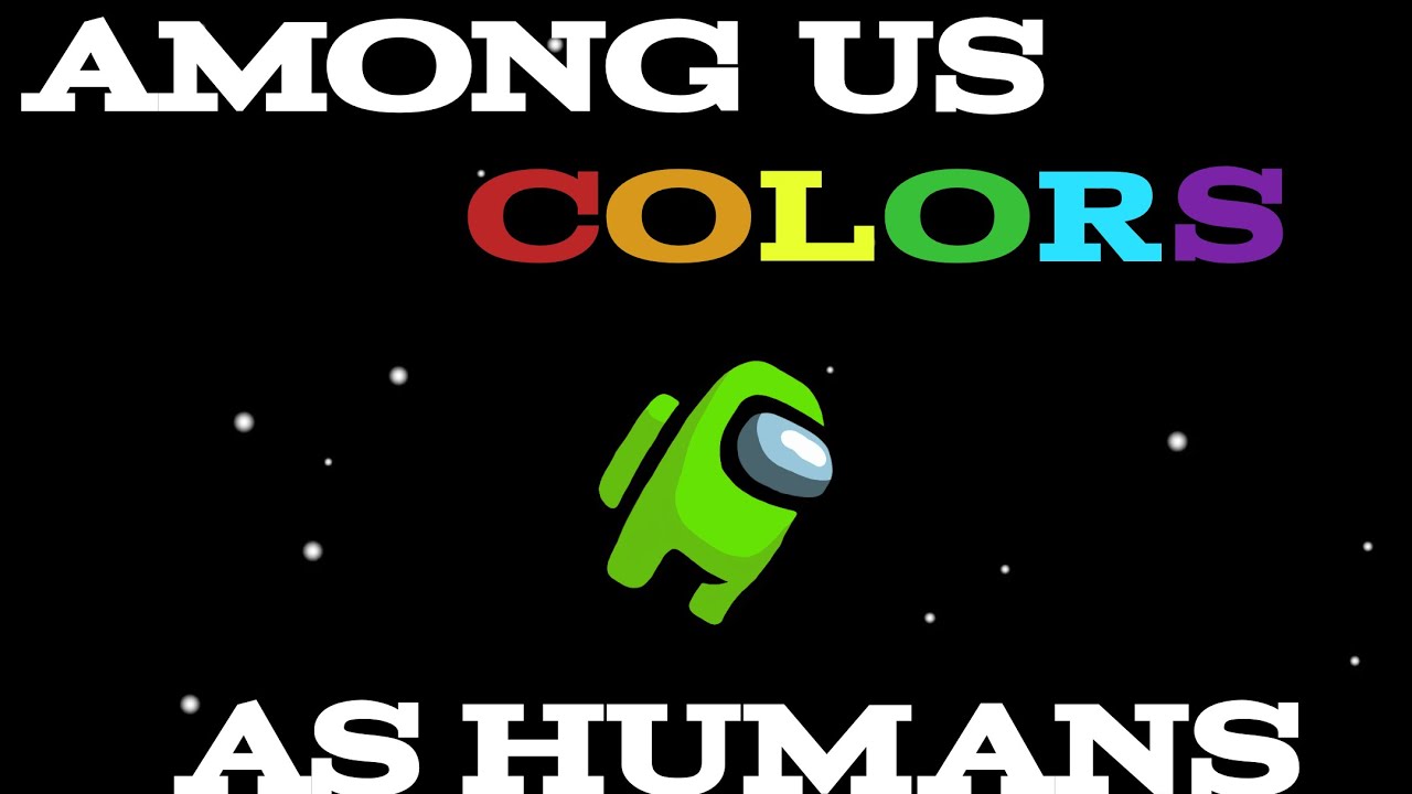 Crewmate Lime || Among Us Colors as Humans || Speed Art/Draw - YouTube