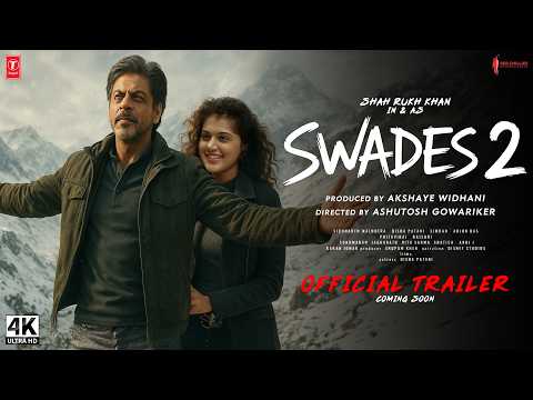 SWADES 2 - Official Trailer | Shah Rukh Khan | Taapsee Pannu | Rajkumar Hirani | New Movies 2025