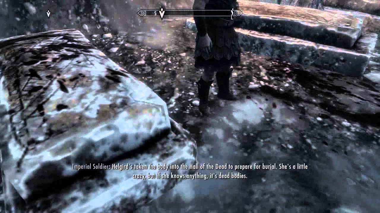 Skyrim Tutorials: How to complete Blood on the Ice - YouTube