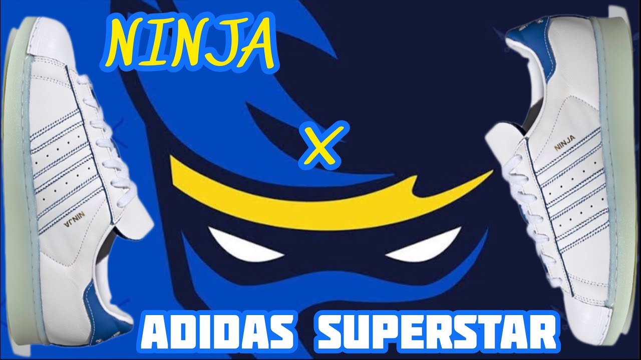 Streaming Gamer Giant NINJA brings the ADIDAS SUPERSTAR TIME IN・アディダス ...