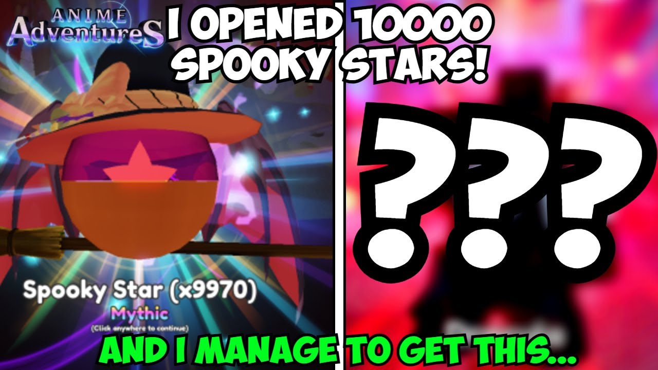 I Opened 10000 Spooky Stars To Get Secret Alucard In Anime Adventures ...