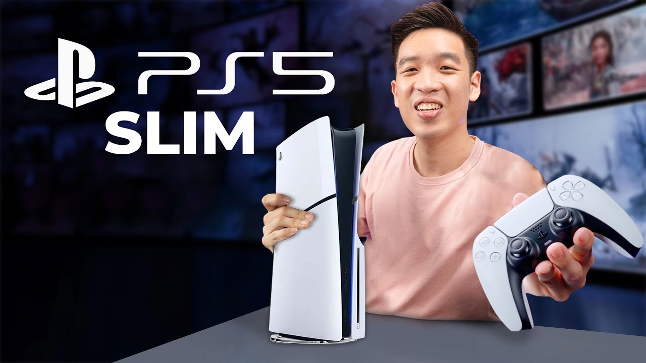 Đánh giá nhanh PS5 “Slim” mới nhất: Đẹp hơn và thực sự rất gọn! - YouTube