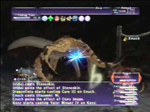 FFXI NM Saga #047: Charybdis NM [Full Battle] - YouTube