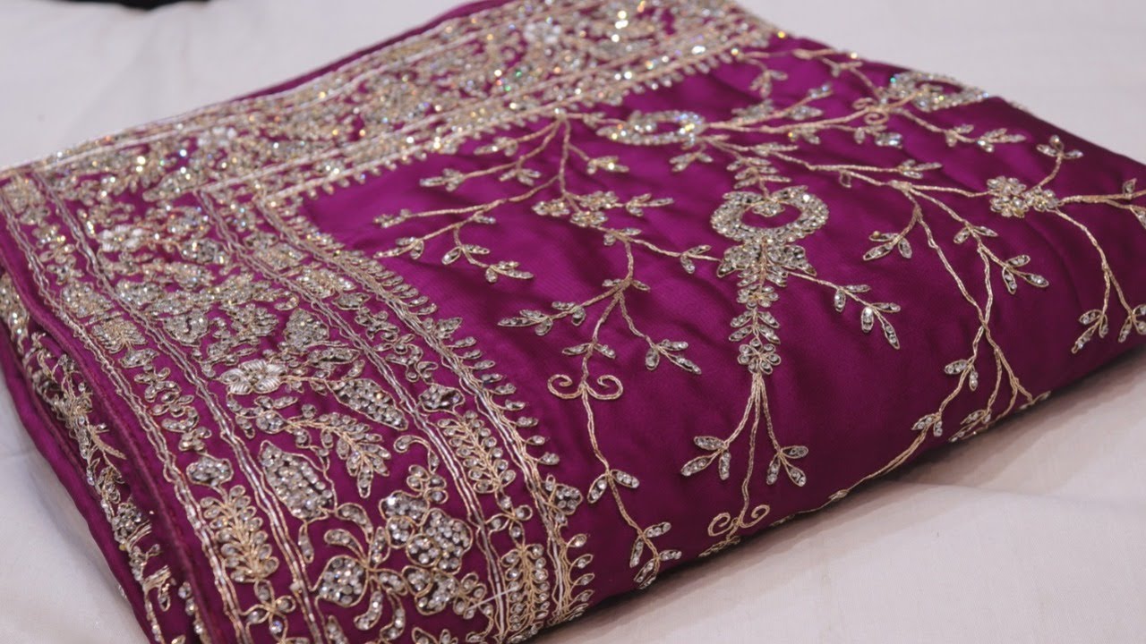 ARNG-2364 "The Russian Violet" Premium Designer Saree||Rangoli ...