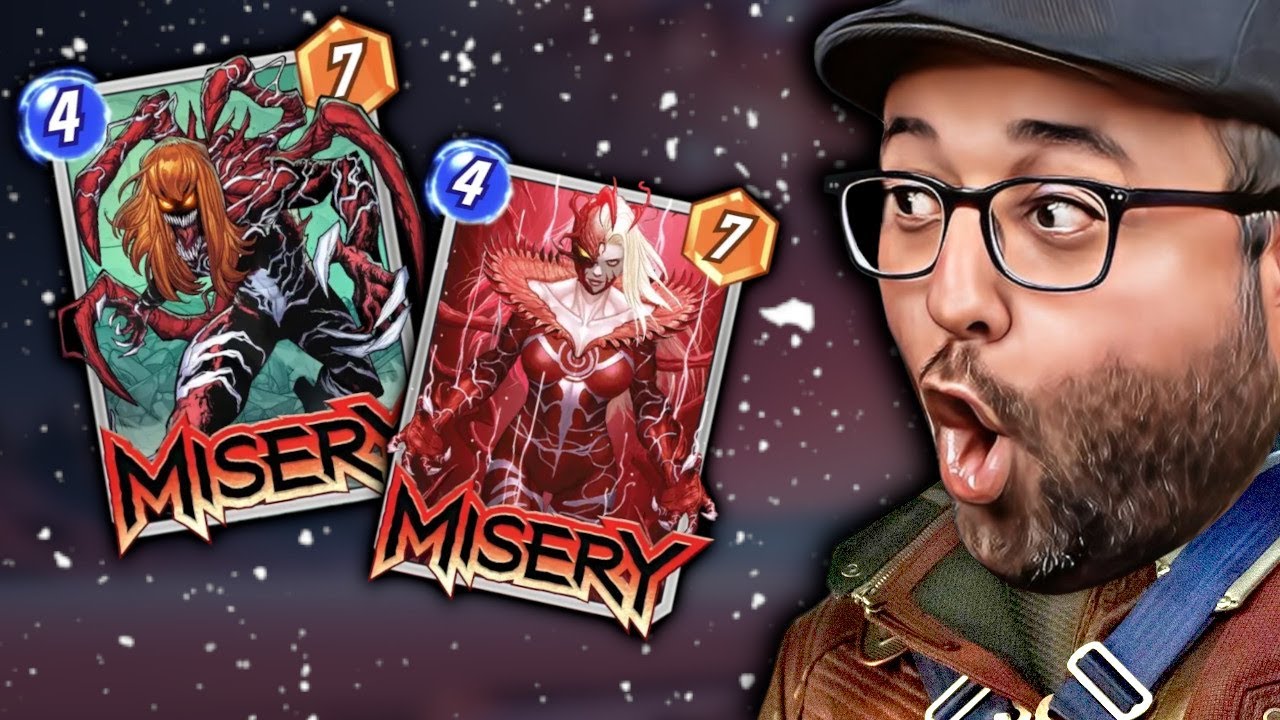 ON DECOUVRE LA NOUVELLE CARTE MISERY - MARVEL SNAP - YouTube