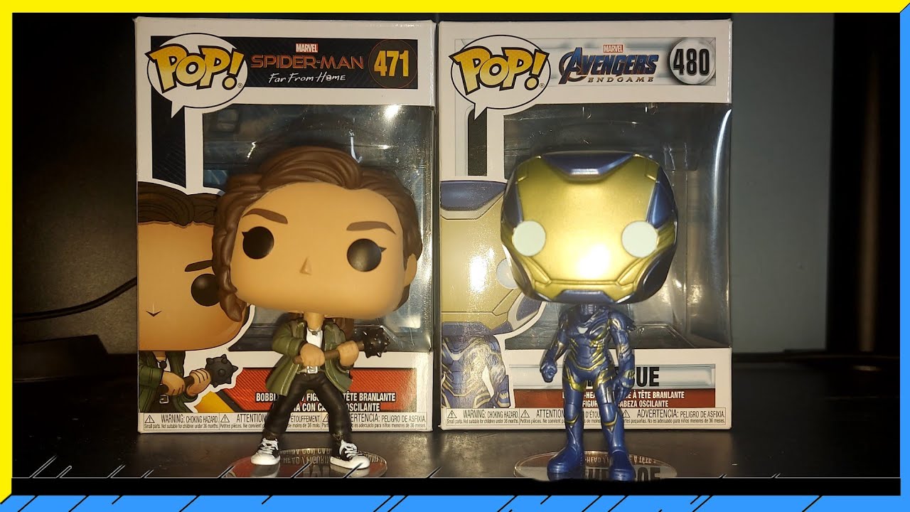 Funko Pop Review #46 MCU: MJ and Rescue - YouTube