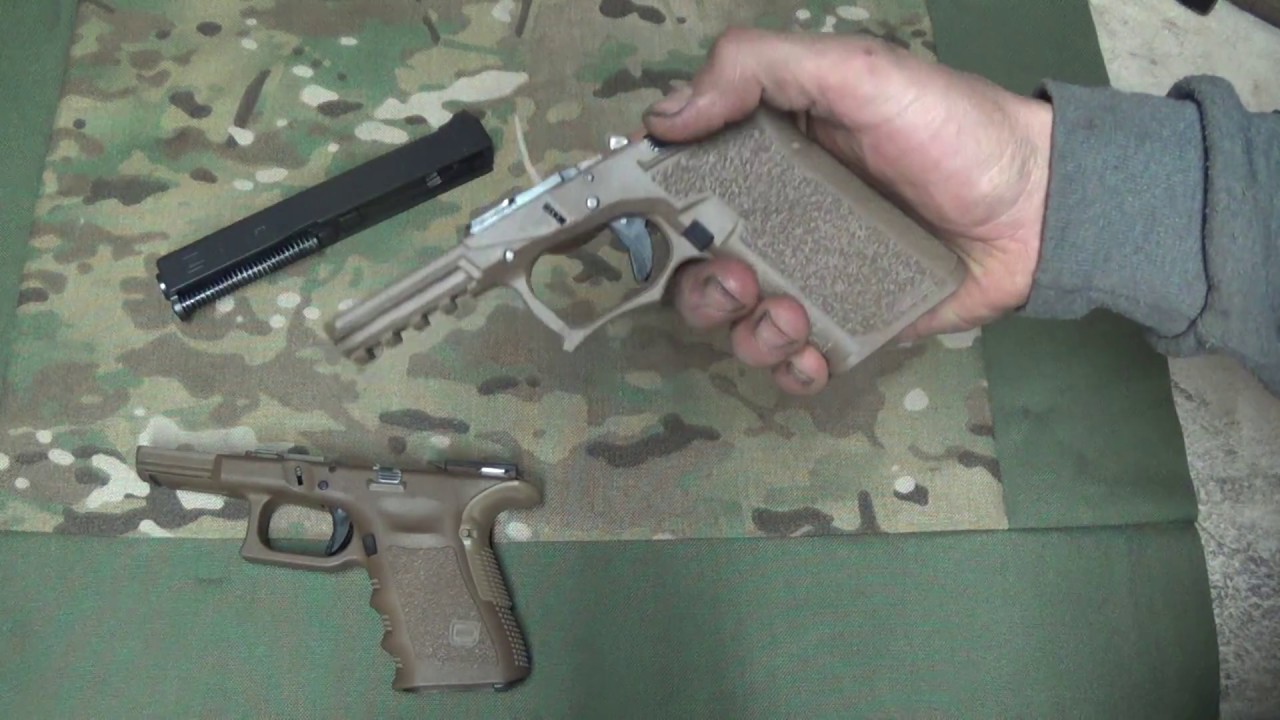 Polymer 80 Glock Frame PF940C - YouTube