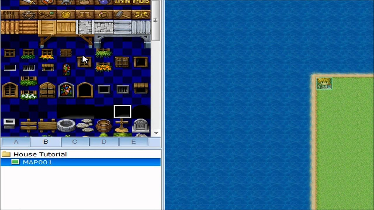 RPG Maker VX - House Tutorial - YouTube