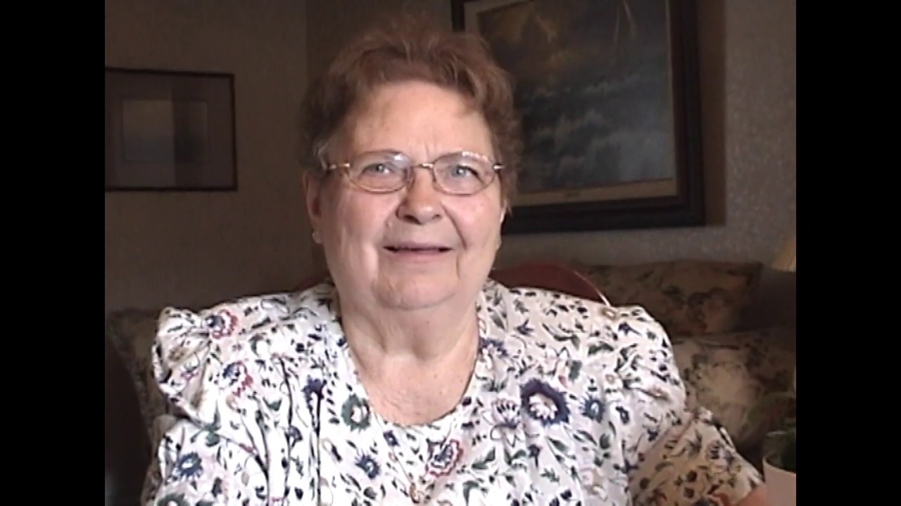 An Interview With Dolores Schultz age74 - YouTube