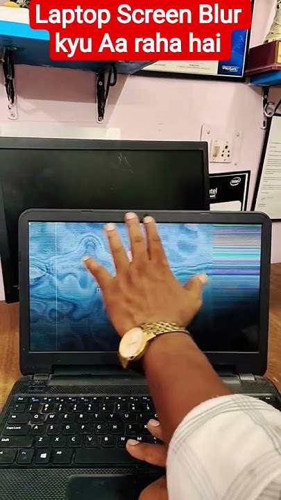 Laptop Screen Blur Problem || #computer #computerhardware #computertechnic #laptop - YouTube