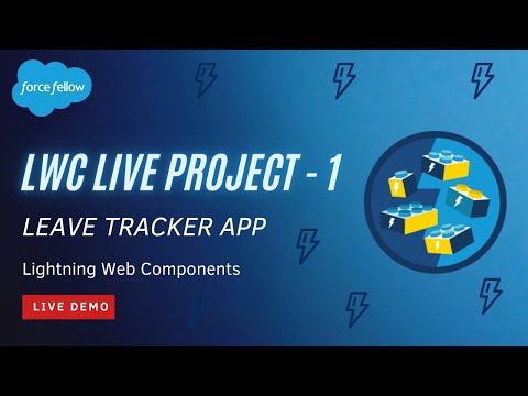 LWC Live Project 1 | Leave Management App | Salesforce LWC