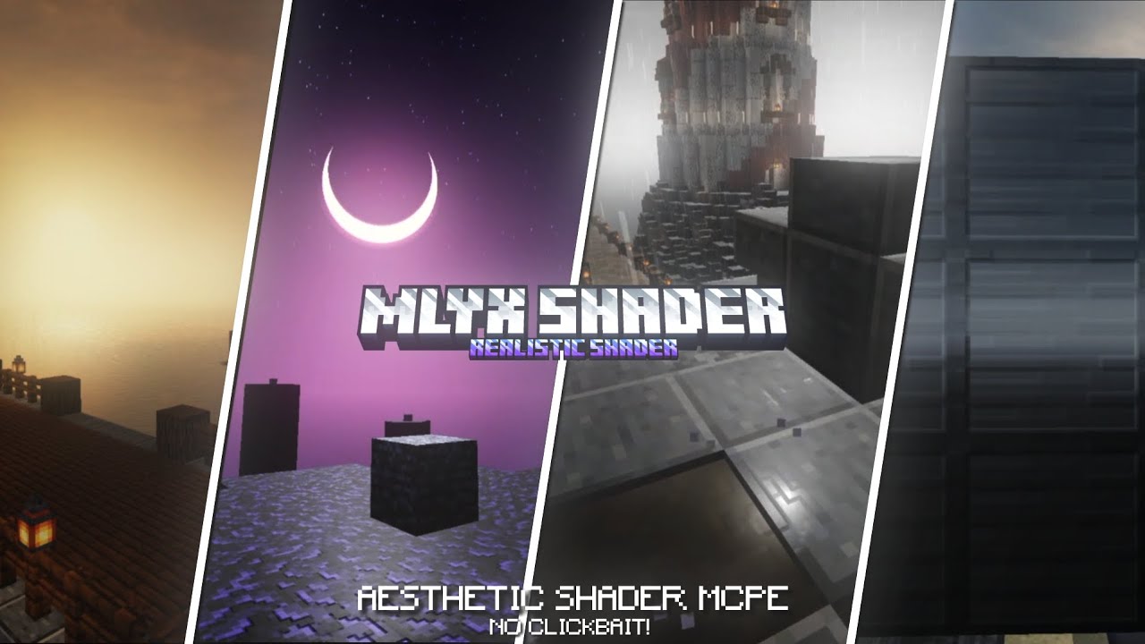 SHADER MCPE REALISTIS 1.21 || MLYX SHADER V3 || SHADER MCPE 1.21 ...
