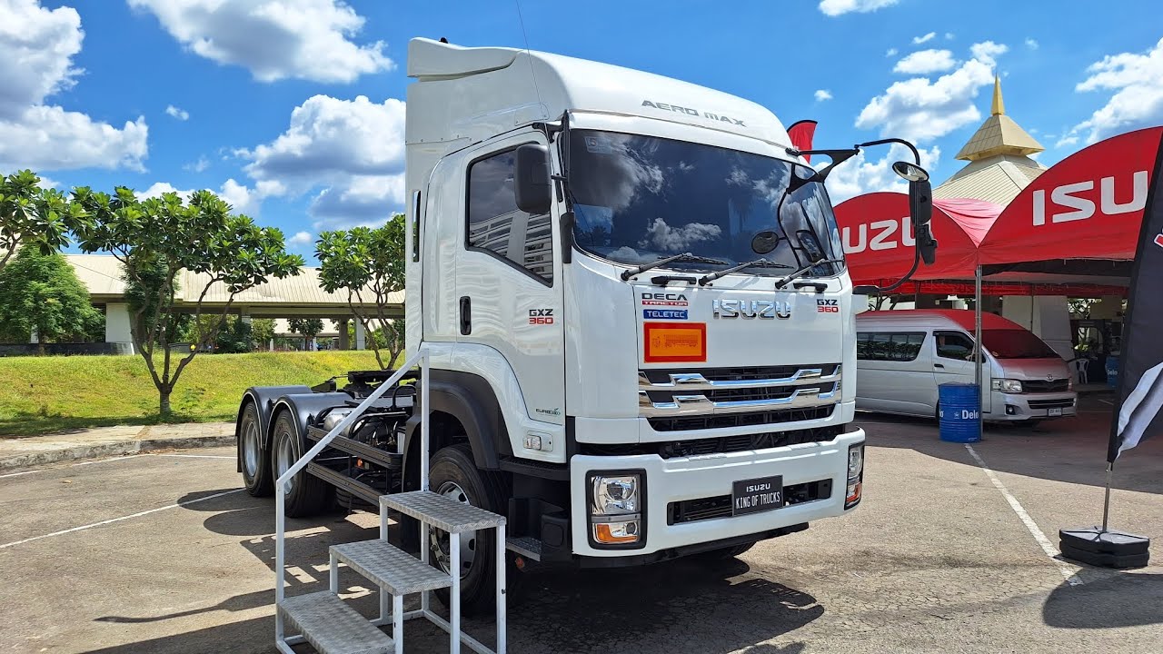 พาชม รถ 10 ล้อหัวลาก Isuzu GXZ 360 ปี 2022–2023 สวย น่าใช้ ตอบโจทย์ทุกธุรกิจโลจิสติกส์ - YouTube