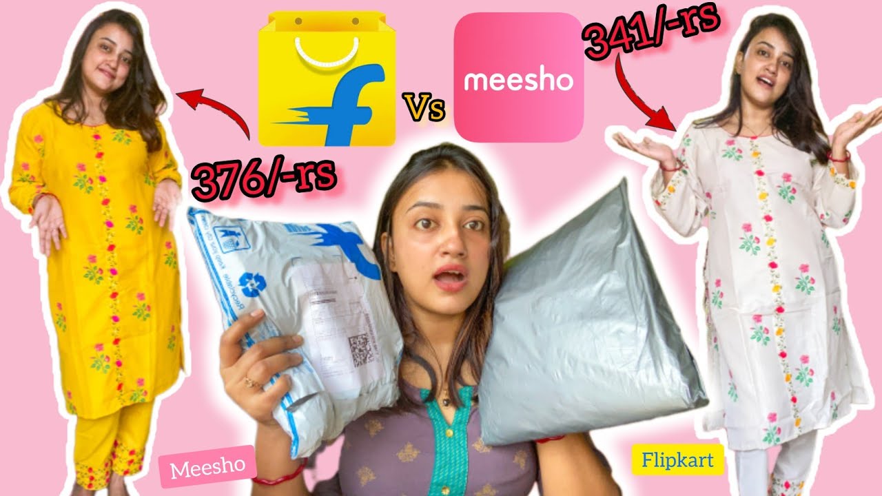 Meesho Vs Flipkart Product Review || Which One Is Best, Same Product ...