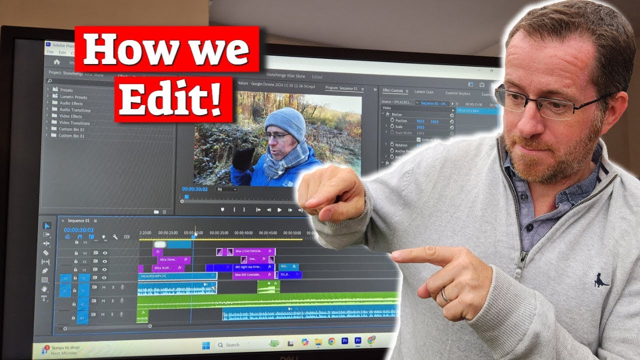 How we edit! Behind The Scenes. - YouTube