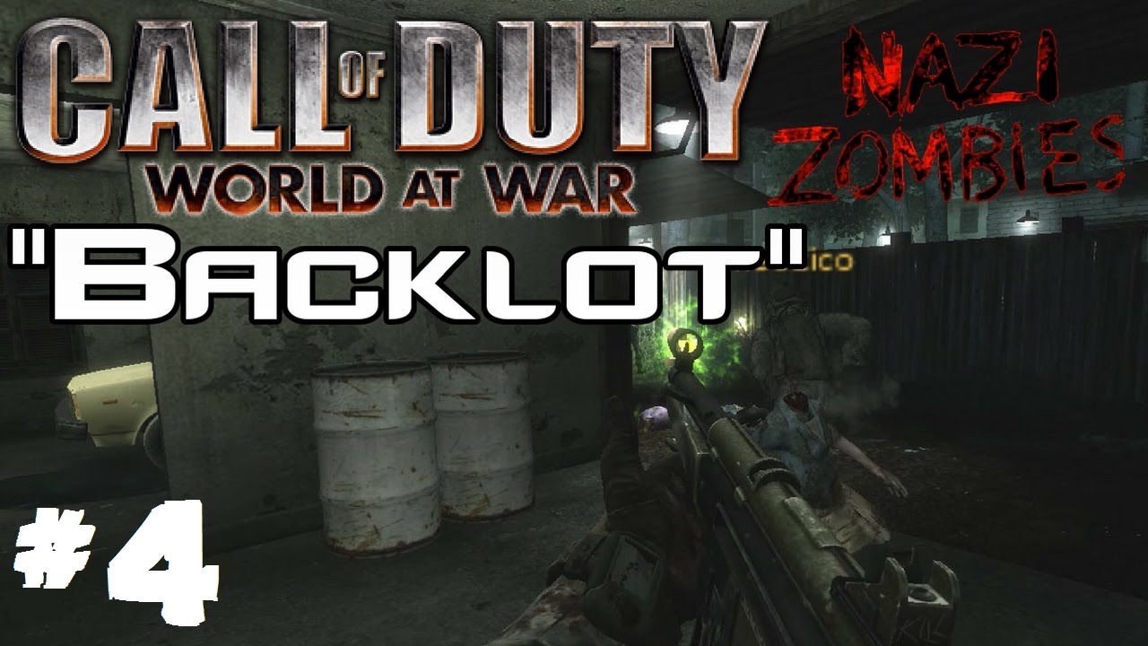 Call of Duty: WaW - Backlot (Custom Nazi Zombies) - Ep.4 - YouTube