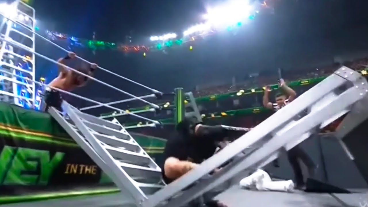 WWE Extreme Ladder Moments At PPV - YouTube
