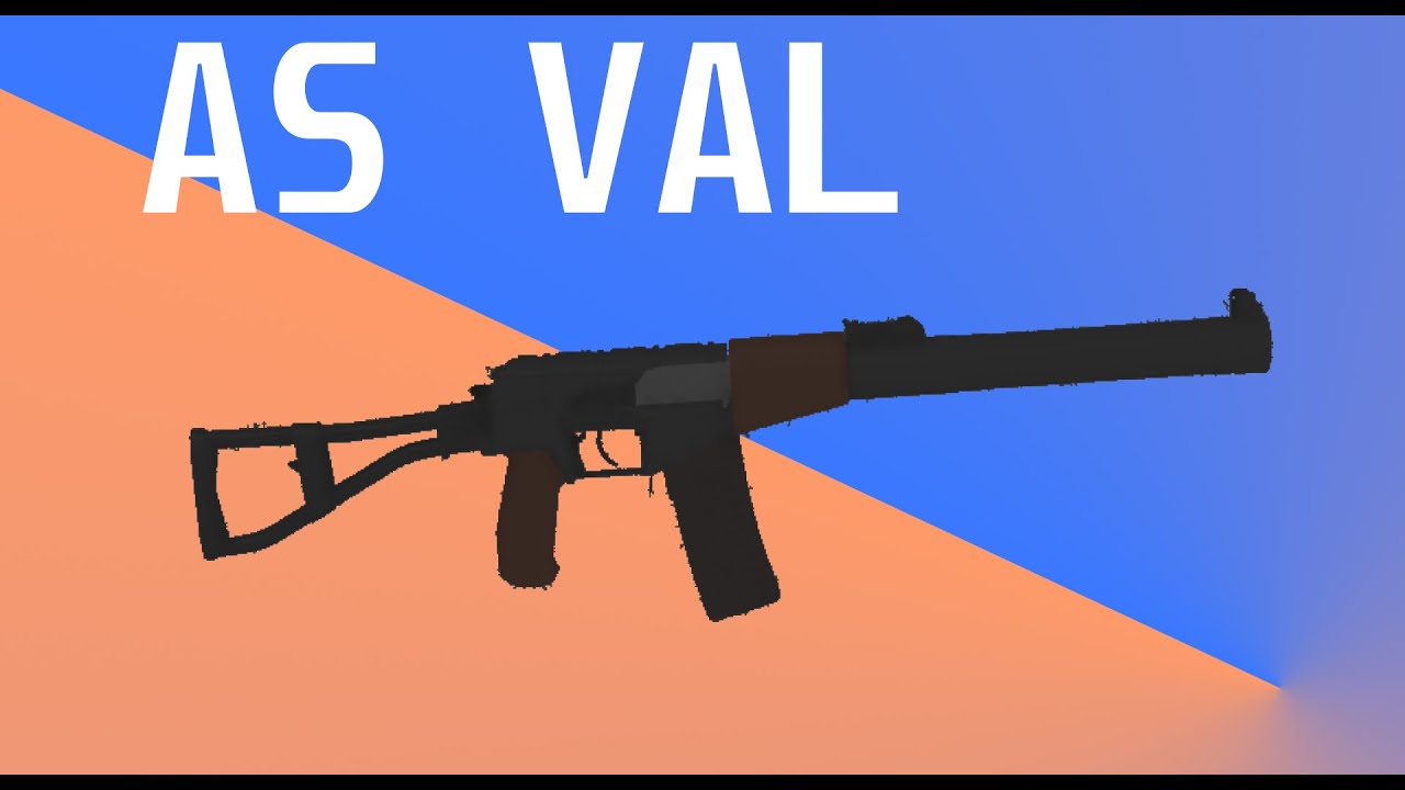 Phantom Forces Guns: The AS VAL - YouTube
