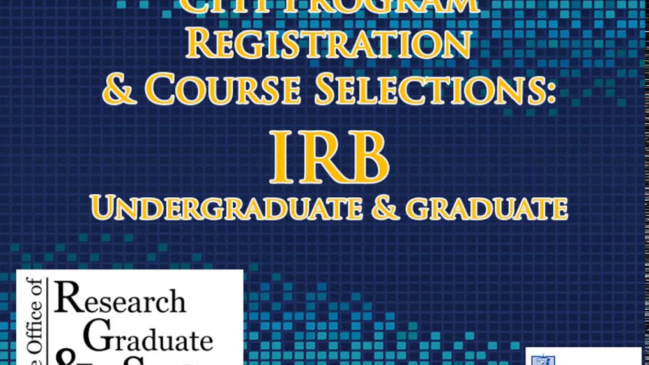 CITI-Training-IRB-Basic-Students-Video - YouTube