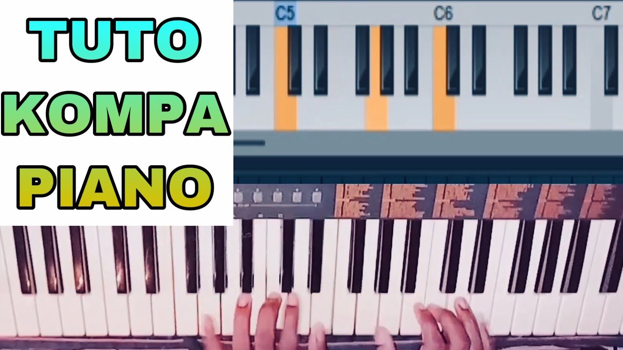 Kompa piano | Apprendre le Kompa |kompa méthode facile | jouer Kompa ...