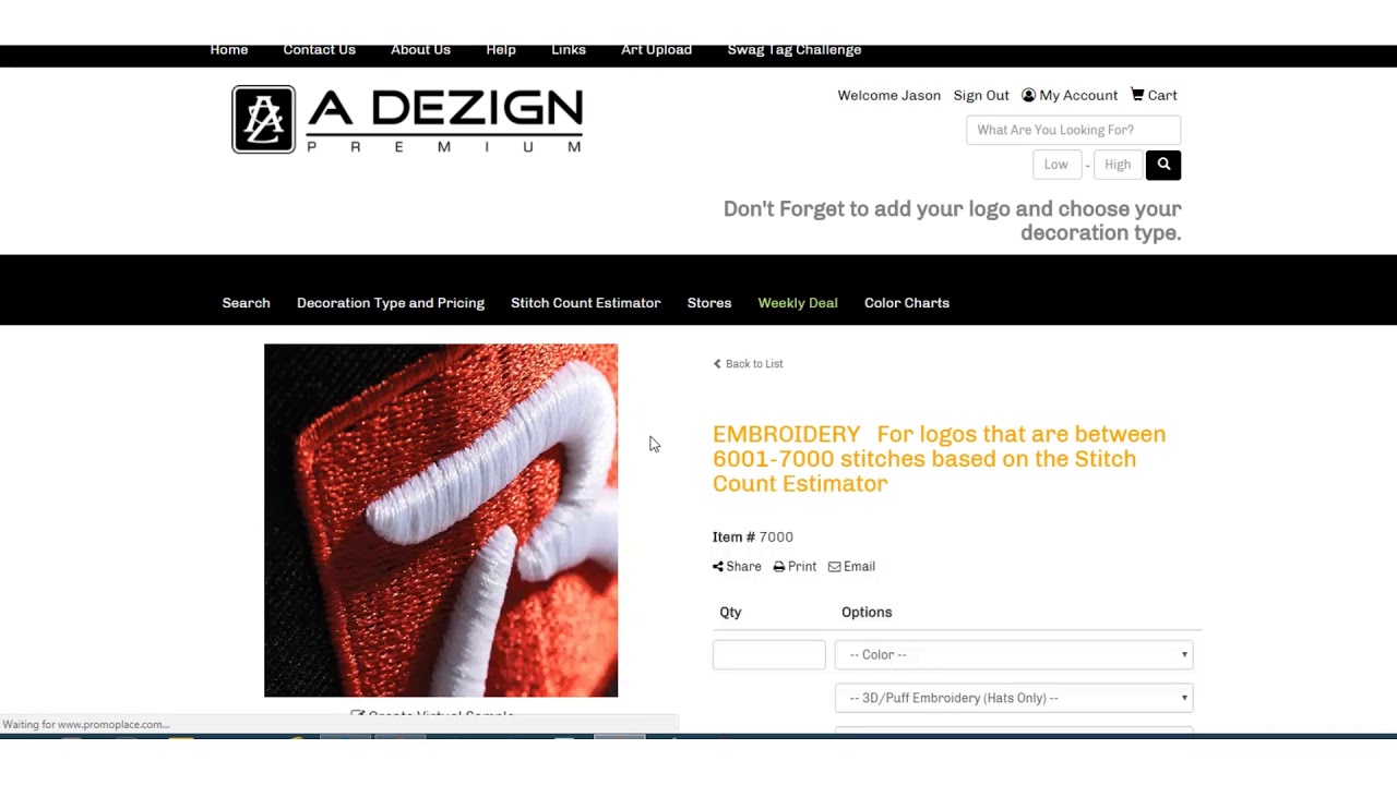Stitch Count Tutorial 2 - YouTube