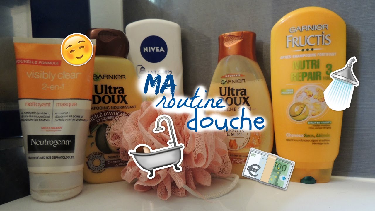 Ma routine douche - YouTube
