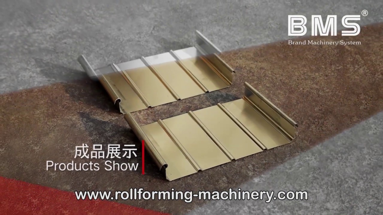Standing Seam Metal Roof Machine, Portable Standing Seam Roll Forming ...