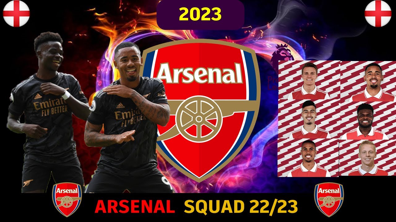 ARSENAL SQUAD 2023|Arsenal full players profile 22/23 - YouTube