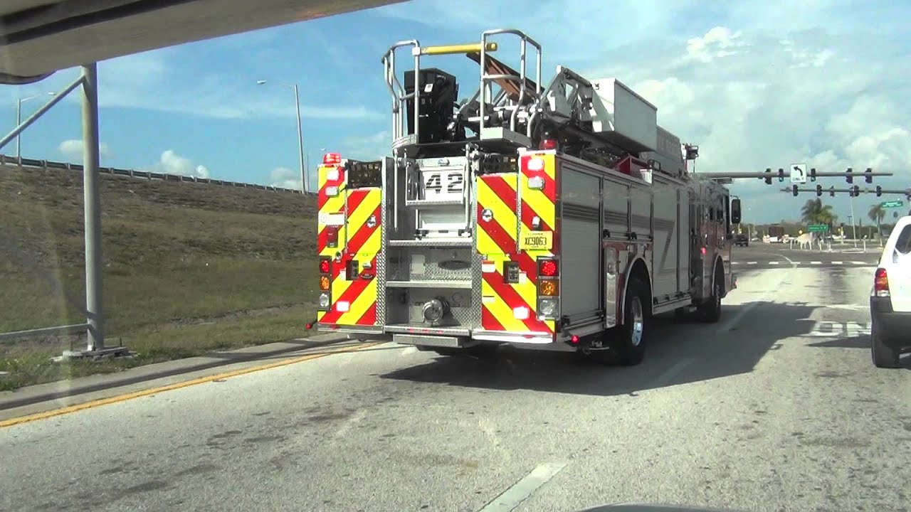LARGO FIRE RESCUE TRUCK 42 - YouTube