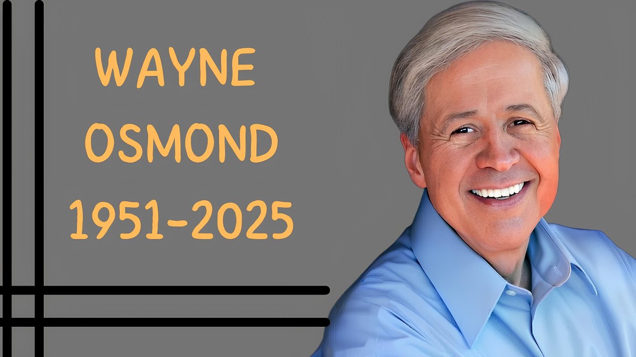RIP Wayne Osmond The Original Osmonds Member We'll Never Forget - YouTube