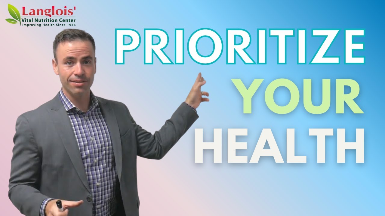 Prioritize Your Health - YouTube