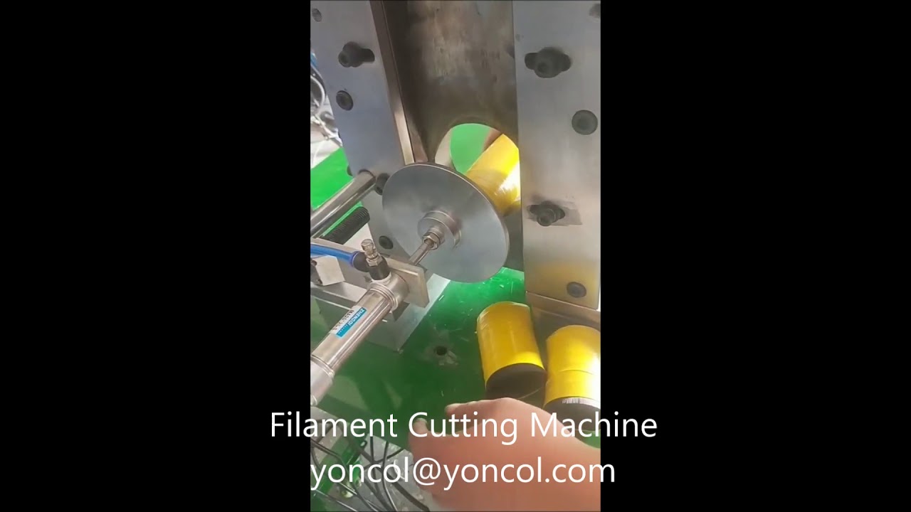 Paint Brush Filament Cutting Machine - YouTube