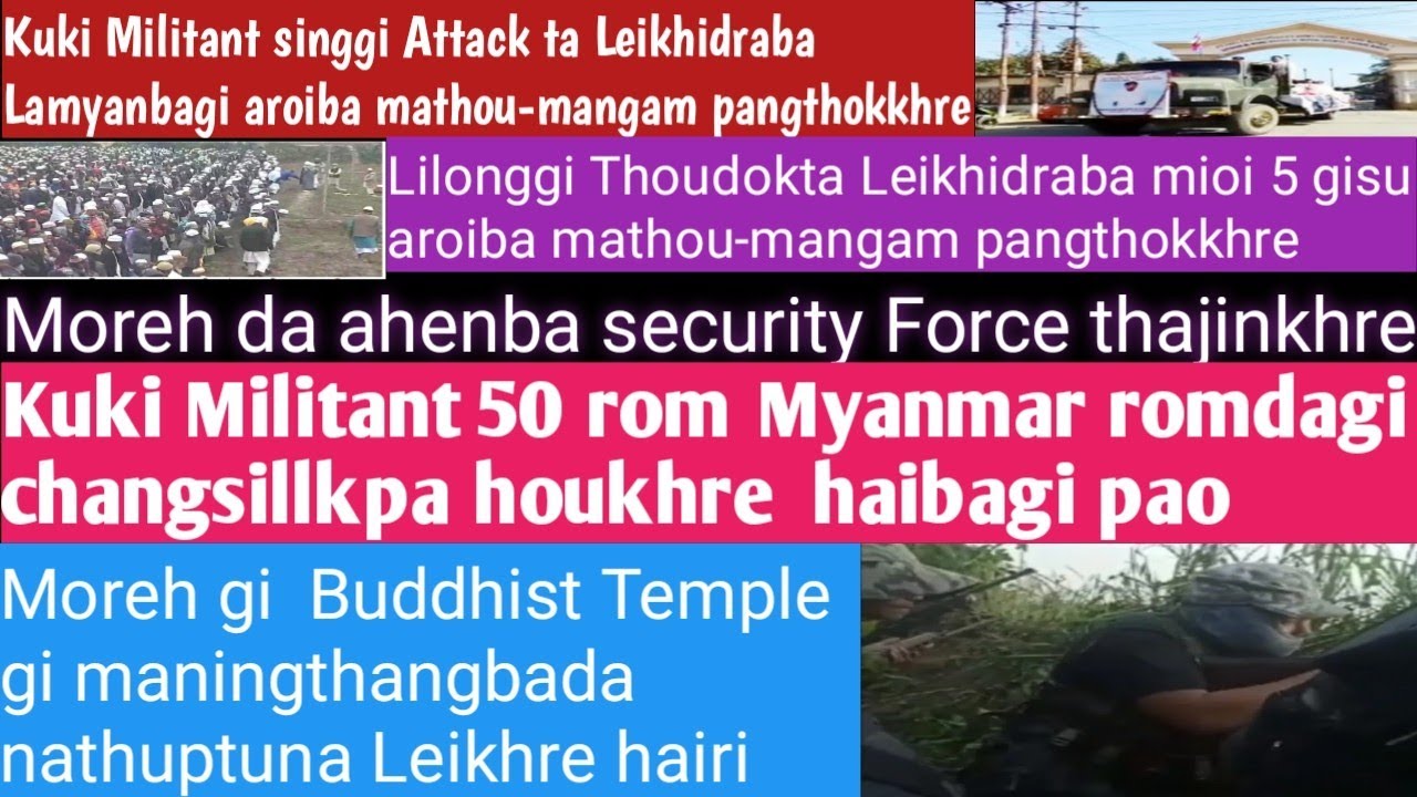 Kuki Militant 50 rom Myanmar romdagi changsillkpa houkhre haibagi Pao ...