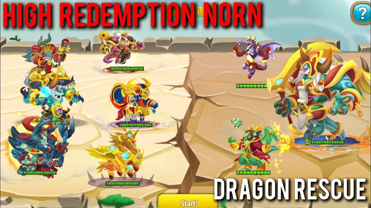 #2. Dragon city | Meet Heroic VIP High Redemption Norn in Dragon Rescue ...