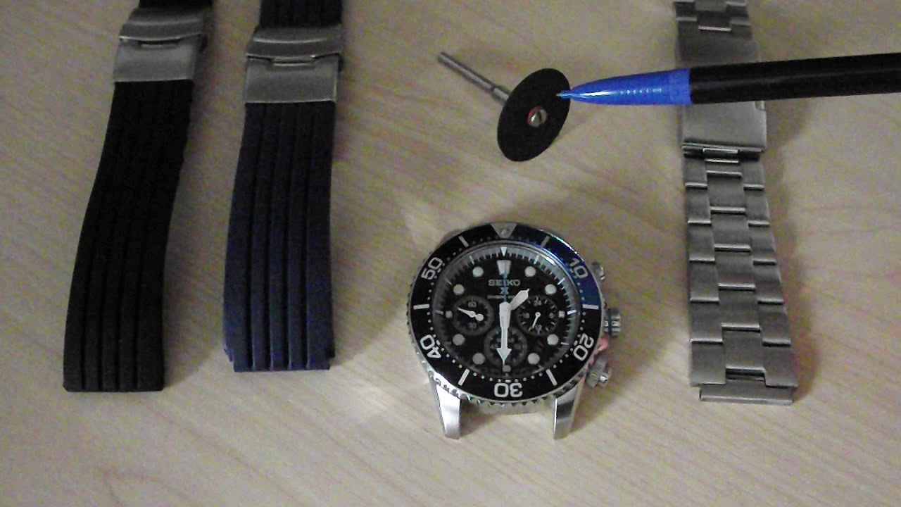 Watch Strap Modification For 20 mm Lugs - YouTube