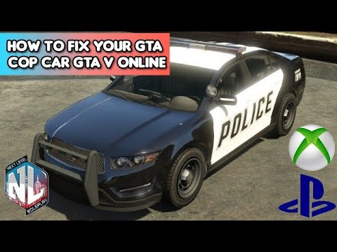 How To Fix Your GTA Cop Car GTA V Online 2020 - YouTube