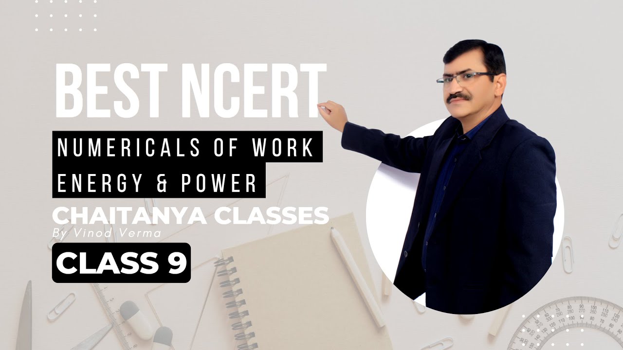 BEST NCERT NUMERICALS OF WORK ENERGY & POWER CLASS 9 - YouTube