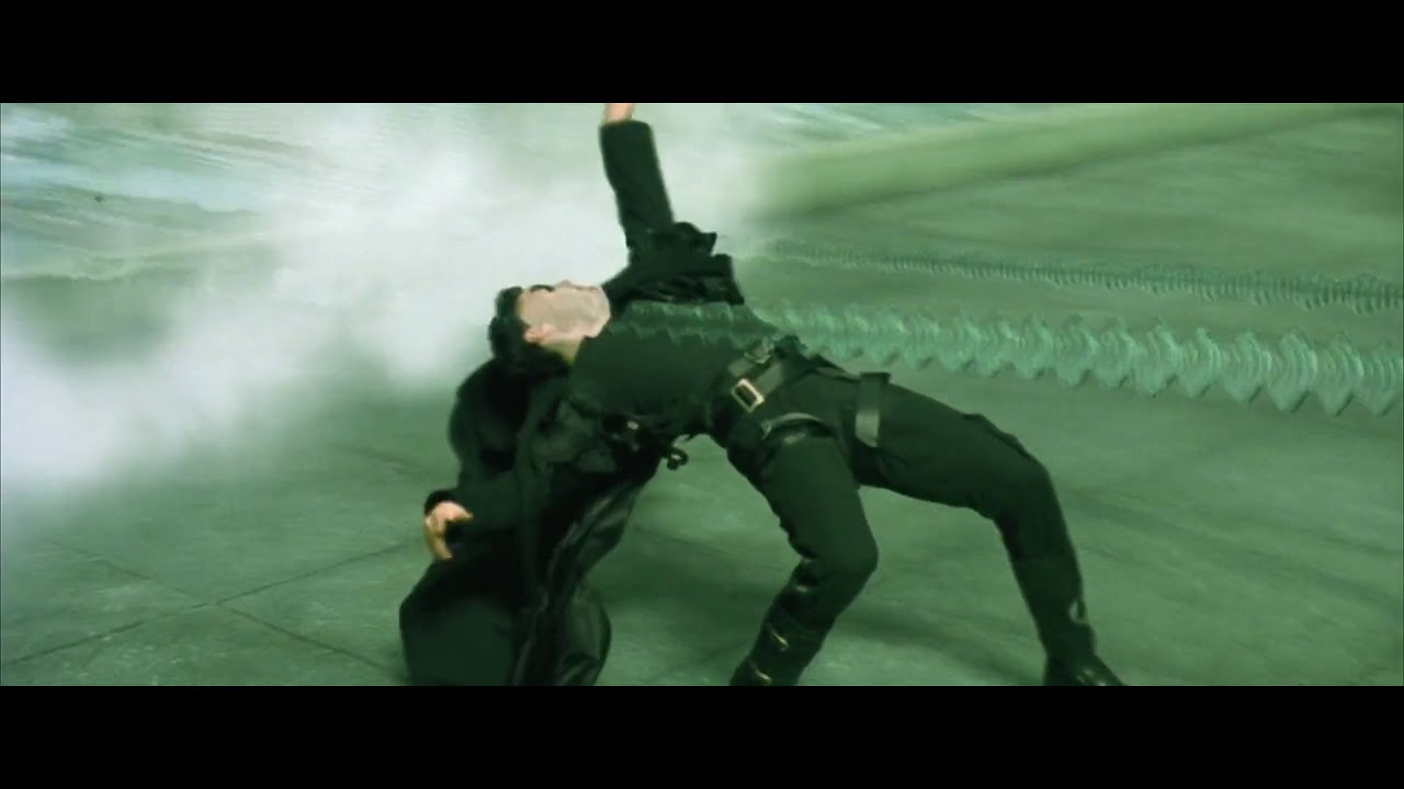 Neo desviando das balas | Matrix (1999) Dublado - HD - YouTube