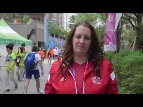 2015 Summer Universiade: Postcards from Gwangju/Cartes Postales de Gwangju -  Samantha Marsh