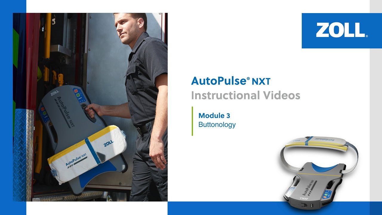 ZOLL® AutoPulse® NXT Instructional Video 3: Buttonology (English) - YouTube