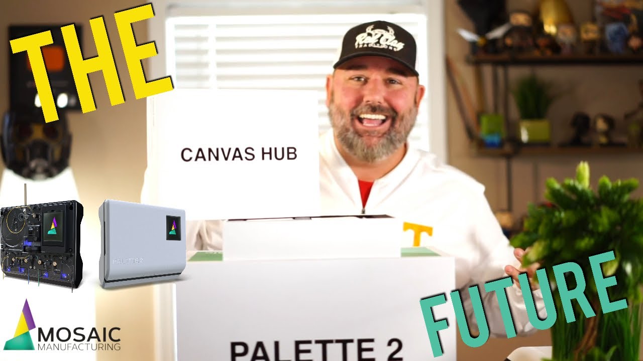Mosaic Manufacturing's Palette 2 and Canvas Hub Unboxing - YouTube